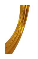 China WM 16 Inch Anodized Aluminum Alloy Motorcycle Wheels In Gold for sale