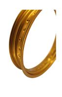 China WM 16 Inch Anodized Aluminum Alloy Motorcycle Wheels In Gold for sale