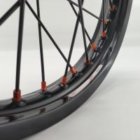China Replace/Repair Anodizing Black 21/18 Enduro Wheels for KTM EXC 125-530CC 2003-2023 for sale