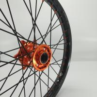 China Replace/Repair Anodizing Black 21/18 Enduro Wheels for KTM EXC 125-530CC 2003-2023 for sale