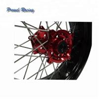 China Aluminum 6061 T6 Motorcycle Motocross Supermoto Alloy Wheel Rim SIZE 5.0x17 for Your for sale