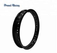 China Customized Aluminum 6061 T6 Black Motorcycle Wheel Set 1.85x14 for Off-Road Bike for sale