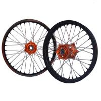 China Black 19 inch Alloy Spoke Wheel Rims for Off-Road Bicycle Motorcycle Customized Logo for sale
