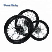 China Aluminum 6061 T6 Pit Bike Wheel Set 1.60x12 for Superior Riding Experience for sale