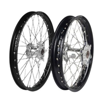 China Red Hub and Rim Colors for WM 2.15-18 Complete Motorcycle Dirt Bike Wheels for sale