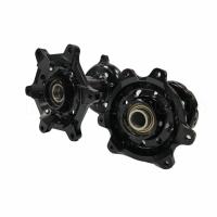 China Black Rim 1.60x14'' Motorcycle Alloy Wheels for Pitbikes Aluminum 6161-T6 Material for sale