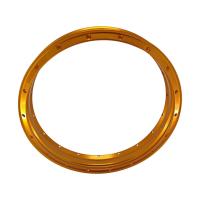 China Replace Your Old Wheels with 2.15x18 H-Shaped Retro Gold Orange Motorcycle Alloy Wheels for sale