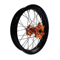 China 2.50-17 and 3.00x17 inch Motorcycle Alloy Spoked Wheels for SX250 Customized Design for sale
