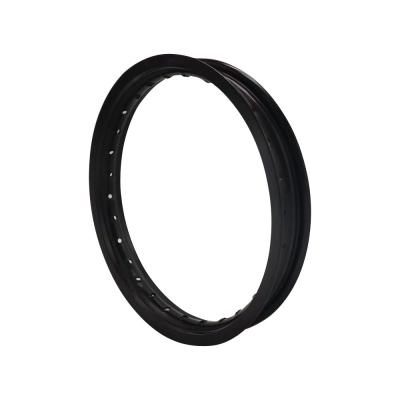 China 2022 WM 2.15 X 18 36 Spoke Hole Motorcycle Alloy Wheel Rims in Black with Anodizing for sale