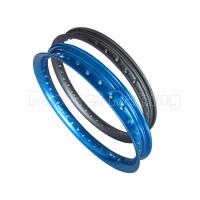China 16 inch U type anodizing motorcycle aluminum wheel rims for Southeast Asia top choice for sale