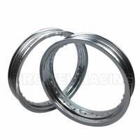 China 7116 T6 Aluminum Alloy Wheel Rim for Supermoto MT 3.50x18 in Silver for sale