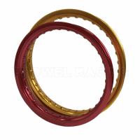China Anodized WM 16 Inch Motorcycle Aluminum Alloy Wheel Rims for Customer Requirements for sale