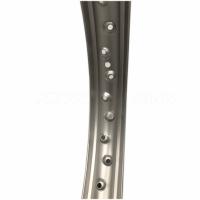 China Customized H Type 2.15x17 Motorcycle Alloy Wheel Rim with Silver Painting for sale