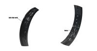 China 1.60-21 1.85-18/19 2.15-18/19 Motocross Alloy Wheel Rims with Black 7050 T6 Alloy for sale