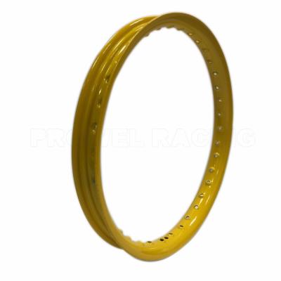 China U 1.40X17 Motorcycle Alloy Wheel Rims  In Yello Aluminum for sale