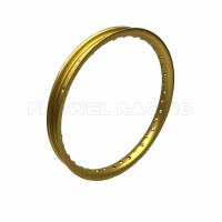China U Type Gold Aluminum Alloy Motorcycle Wheel Rims for 17 Inch in Gold for sale