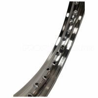 China CRF 450 2.15x18 Silver Motorcycle Rims Made of Aluminum Alloy with Painting for sale