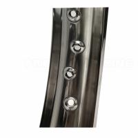 China CRF 450 2.15x18 Silver Motorcycle Rims Made of Aluminum Alloy with Painting for sale
