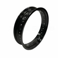China 7116 T6 Bright Black 3.50x17 Inch Motorcycle Alloy Wheel Rims for Supermoto for sale