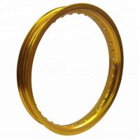 China MX BLACK 18 X 2.15 36H Rear Wheel Rim for CRF125 Finished Polishing and Anodizing for sale