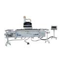 China Double Saw Wpc Door Frame Cutting Machine CNC Router Cutting Making for sale
