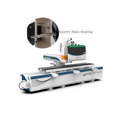 China CNC Flush Wood Door Manufacturing Machine Hardware Drilling Manufacturing for sale
