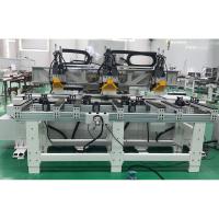 China riple-Head Door Pocket Lock Tongue & Hinge Slot Processing Machine for sale