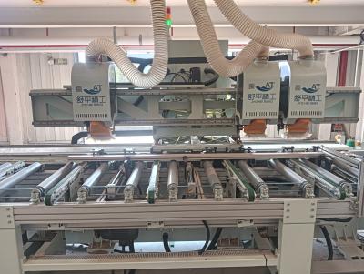 China Door Frame CNC Machine for Lock Tongue and Hinge Groove for sale