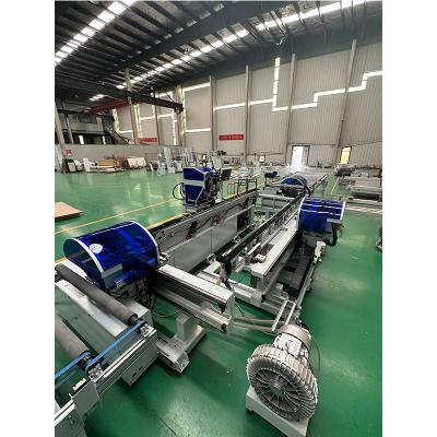 China Multi-Axis Door CNC Machine with 1800-3000mm Workpiece Length 400-1100mm Width and 30-60mm Thickness for Precision Hardware Hole Slot Processing for sale