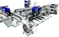 China Multi-Axis Door CNC Machine with 1800-3000mm Workpiece Length 400-1100mm Width and 30-60mm Thickness for Precision Hardware Hole Slot Processing for sale