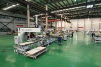 China PLC Control Wood Door Production Line Panel Making Machine Fully Automated for sale