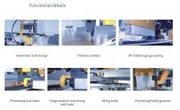 China 5kW CNC Wooden Flush Automatic Door Making Machine Sawing Milling Processing Custom for sale