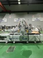 China 5000rpm Membrane Door Frame Cutting Machine Making Mass Production Line for sale