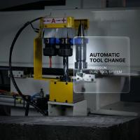China Automatic Tool Change 1300x2500mm CNC Wood Door Making Machine Energy Efficient 5.5KW 24000rpm for European Market DF60A for sale