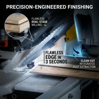 China PVC Composite Door Cutting Machine Four-Sided Squaring Center For Panel Doors for sale