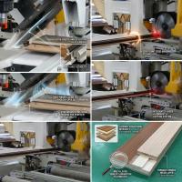 China Heavy-Duty 3000kg Wood Door Cutting Machine With Anti-Vibration Machine Frame for sale