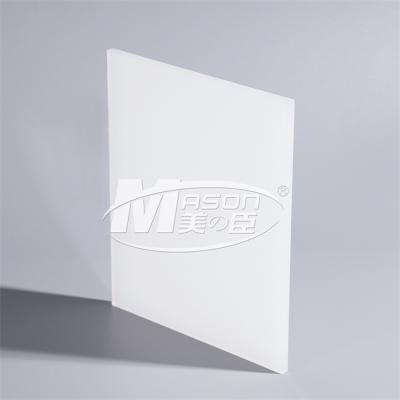China 2mm Matte Frosted Opaque Color Acrylic Sheet Bathroom for sale