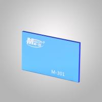 China 8x4 Transparent Blue Heavy Plastic Sheeting Plastic Cover Sheets for sale