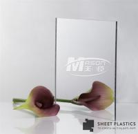 China 1mm Color Perspex Mirror Plastic Sheet Acrylic Mirror Sheet For Decoration for sale