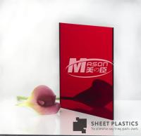 China Glass Gold Acrylic Mirror Sheet Plexiglass Adhesive Mirror Sheets for sale