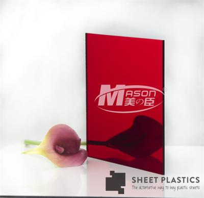 China Glass Gold Acrylic Mirror Sheet Plexiglass Adhesive Mirror Sheets for sale