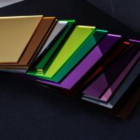 China 1mm Color Perspex Mirror Plastic Sheet Acrylic Mirror Sheet For Decoration for sale