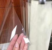 China Transparent Rigid PVC Plastic Sheets With PE Protective Film for sale
