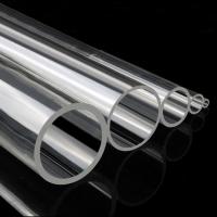 China Custom 350mm Clear Plastic Acrylic Tube Plexiglass for sale