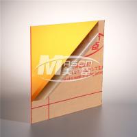 China 3mm Acrylic Orange Perspex Sheet Cutting Perspex Plastic Board Sheet Plexiglass for sale