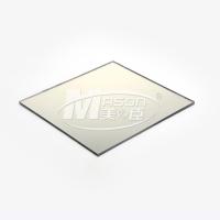 China 5mm 1220 X 1830mm Plastic Mirror Sheet Gold Silver One Side PMMA for sale