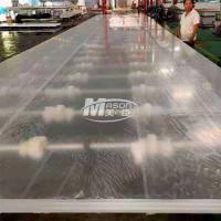 China 8850x3150mm 70mm Aquarium Acrylic Sheet For Decorative Swimming Pool for sale