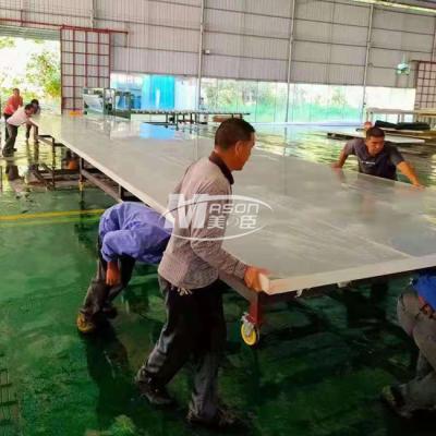 China 30-90mm Thick 11000x3150mm Aquarium Acrylic Sheet Clear PMMA Plexiglass Plate for sale