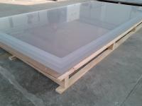 China 48'X 96'  X 0.08 In. Clear Acrylic Sheet Glass Frosted White Plastic Sheeting for sale