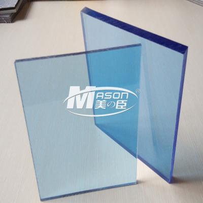 China 1220x2440mm Clear Polycarbonate Sheet 3mm Solid PC Plastic Board for sale